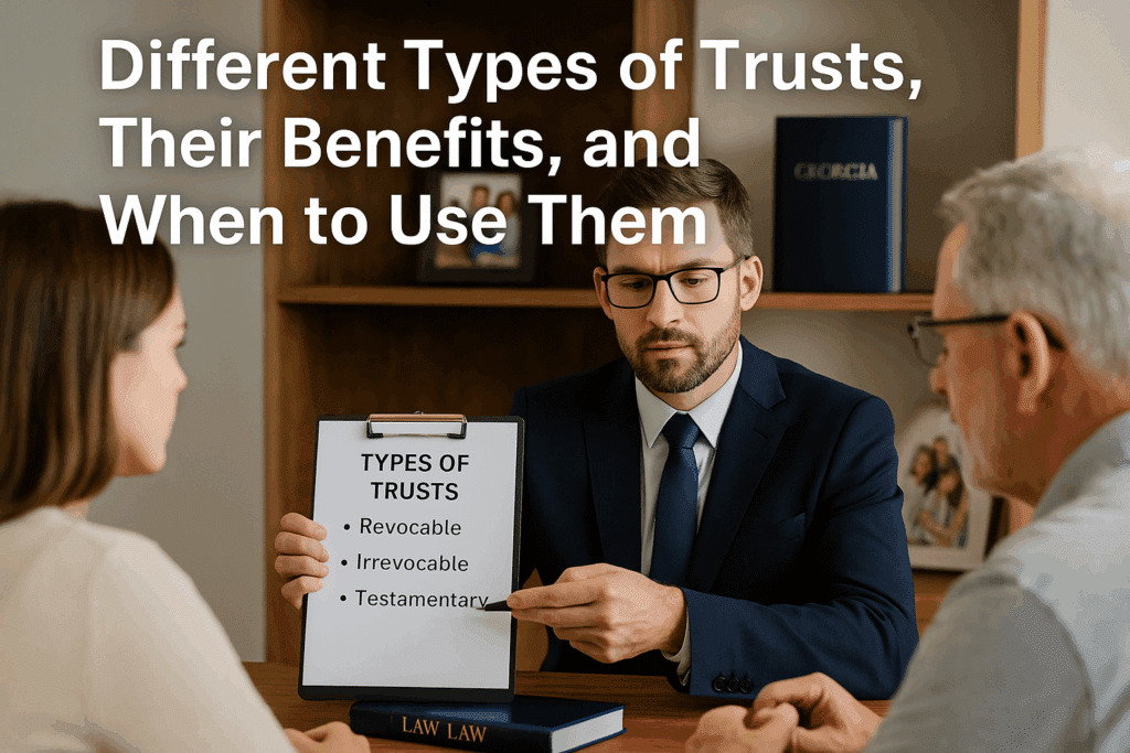 Types of Trusts in Georgia and When to Use Each One
